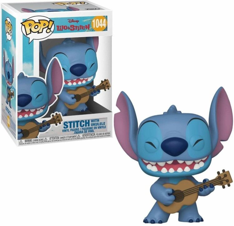 Фигурка Funko Disney Lilo and Stitch: Stitch with Ukelele фанко Стич ...