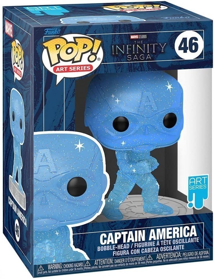 Фигурка Funko Pop Artist Series: Marvel Infinity Saga - Captain America ...